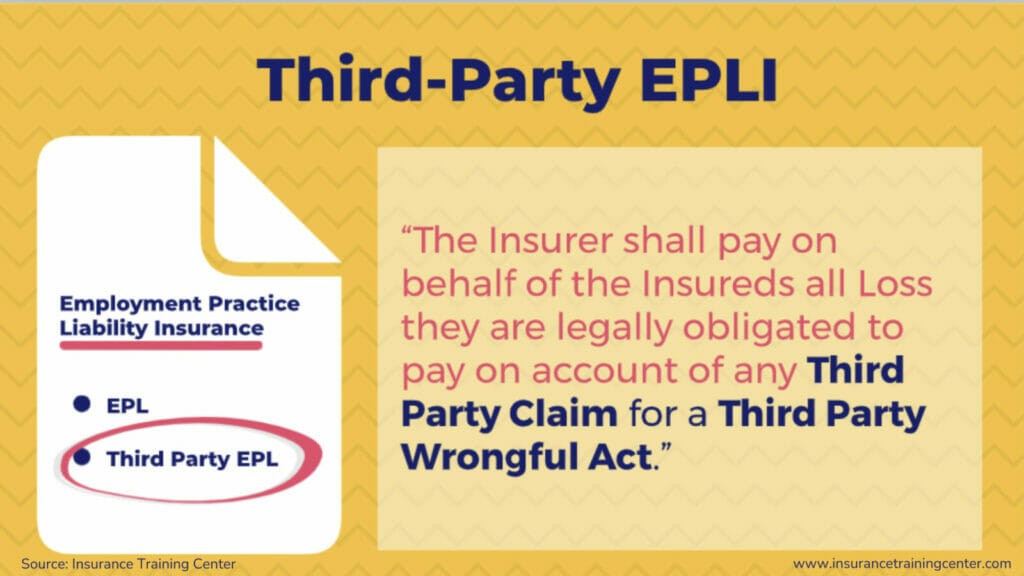 Third-Party Employment Practices Liability Insurance - Insurance Training Center