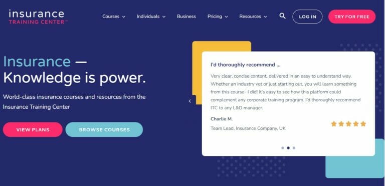 Insurance Training Center | Online Insurance Courses
